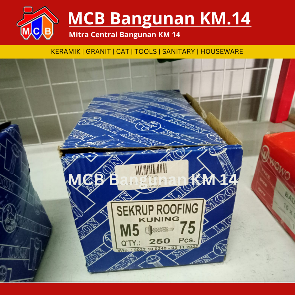 Jual BAUT DRILLING LION - BOX / BAUT ROOFING / BAUT ATAP | Shopee Indonesia