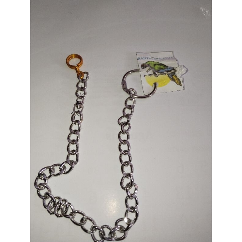 Jual Rantai burung kakak tua dan sejenisnya stenlist panjang 30 cm ...
