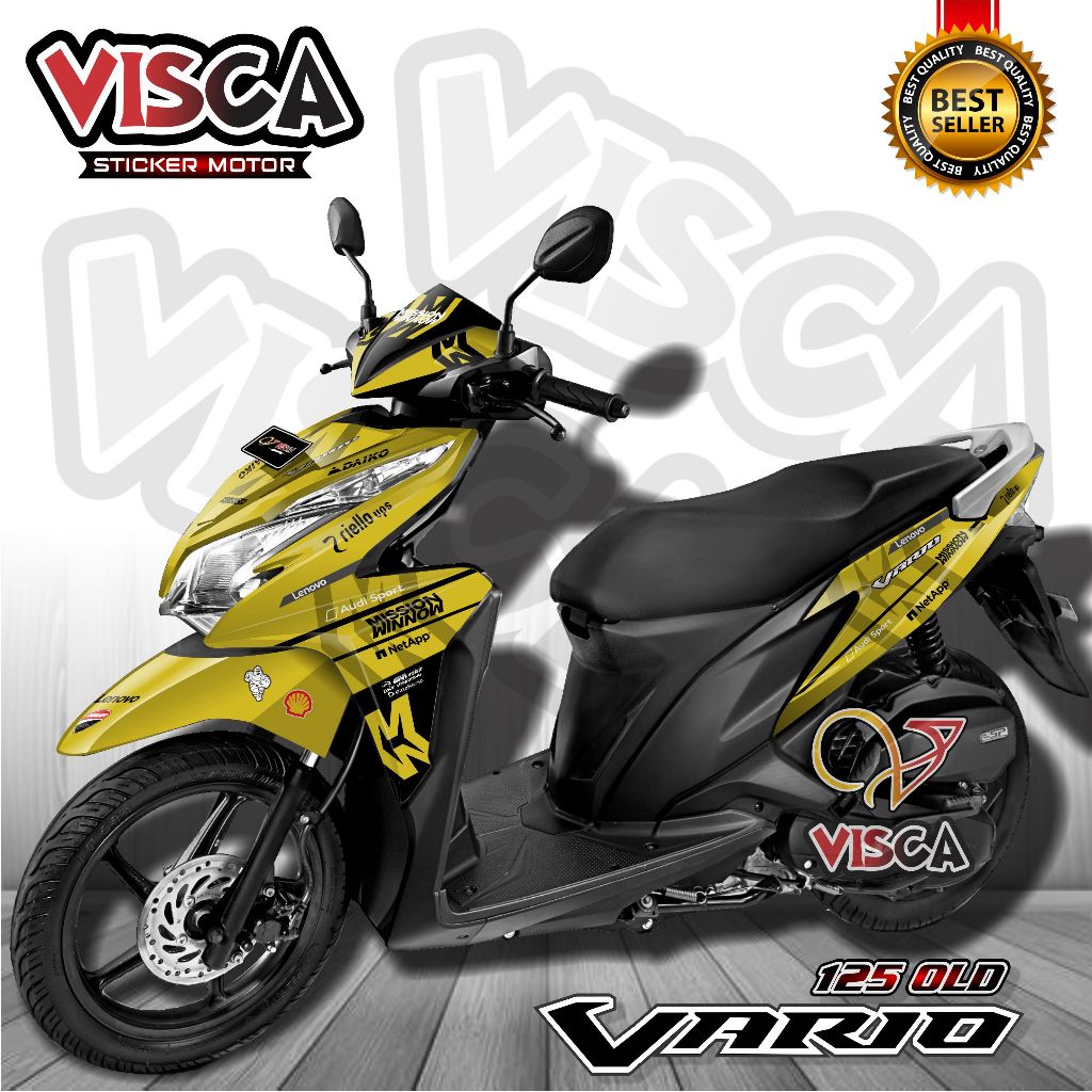 Jual Decal Vario 125 Old Full Body Stiker Vario 125 Old Keren Full Body ...