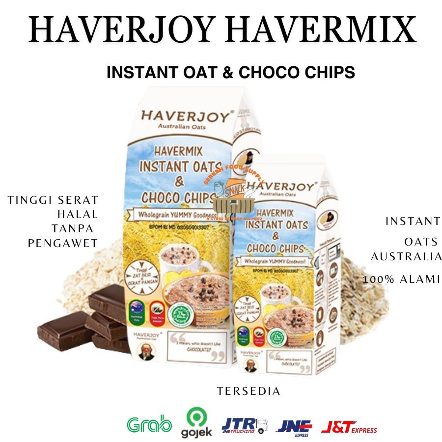 Jual Haverjoy Havermix Instant Oats & Choco Chips 500GR / Havermout ...