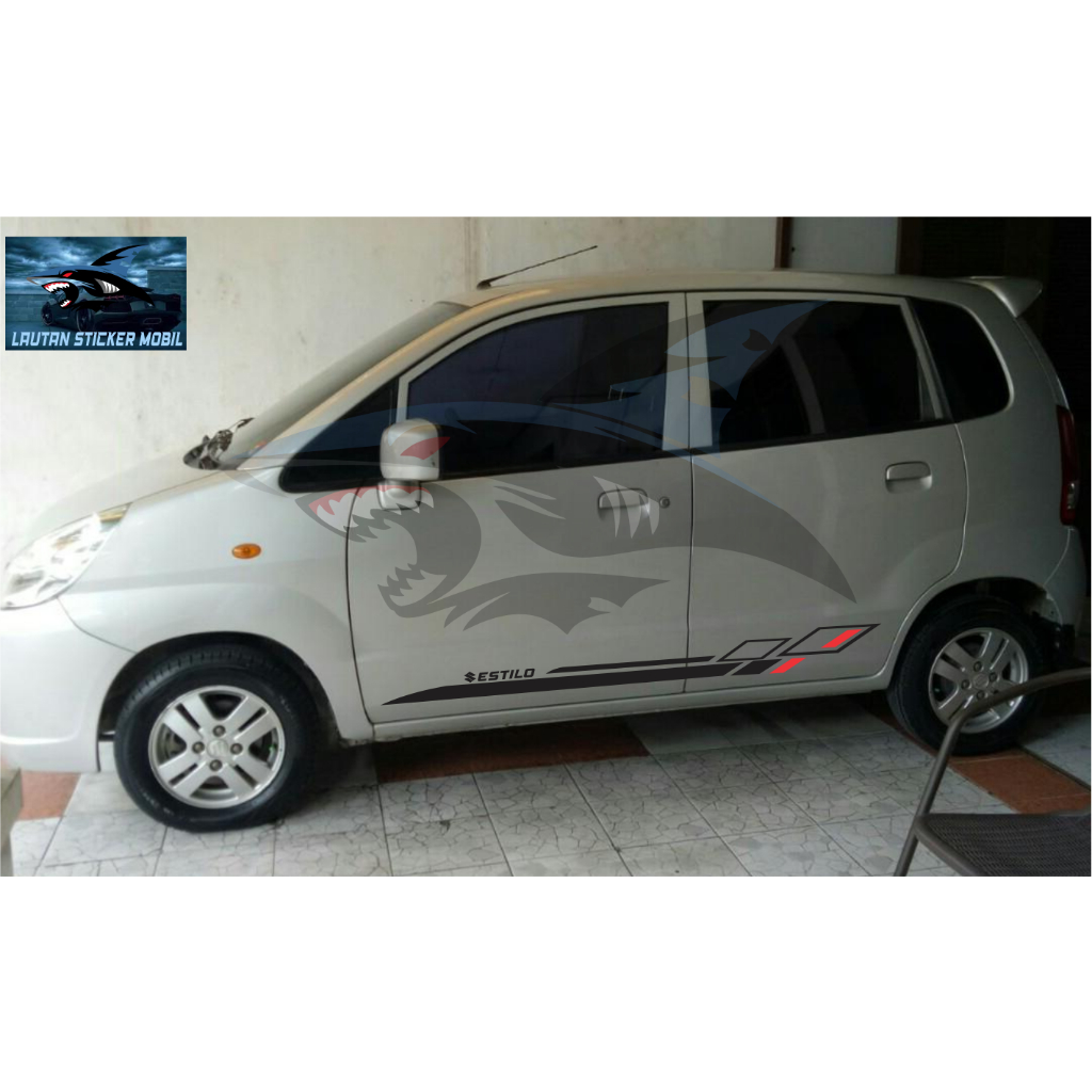 Jual STIKER MOBIL ESTILO CUTTING STICKER LIST MOBIL SUZUKI ESTILO ...