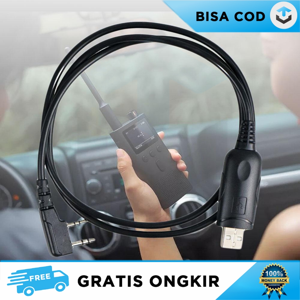 Jual USB CABLE+CD DRIVER PROGRAMMING BAOFENG POFUNG WALKIE TALKIE ...