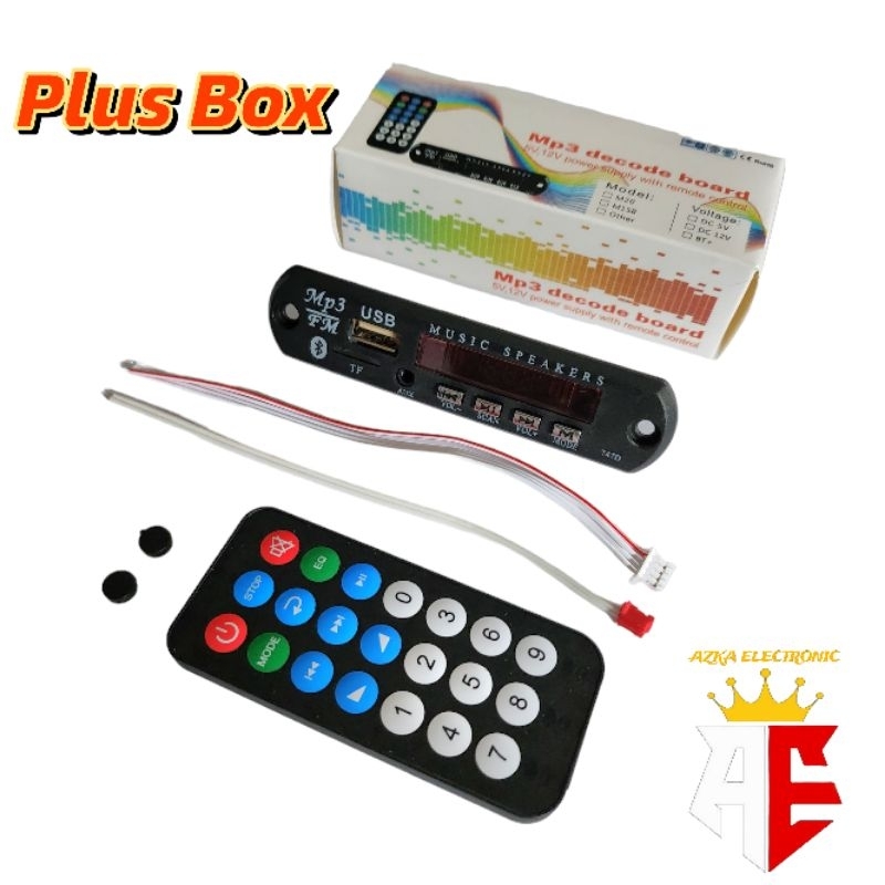 Jual Kit Modul MP3 Bluetooth USB Radio FM Plus Box | Shopee Indonesia