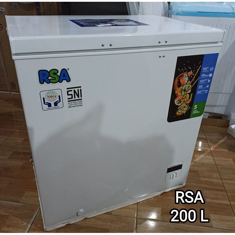 Jual Freezer RSA 100L dan 200L | Shopee Indonesia