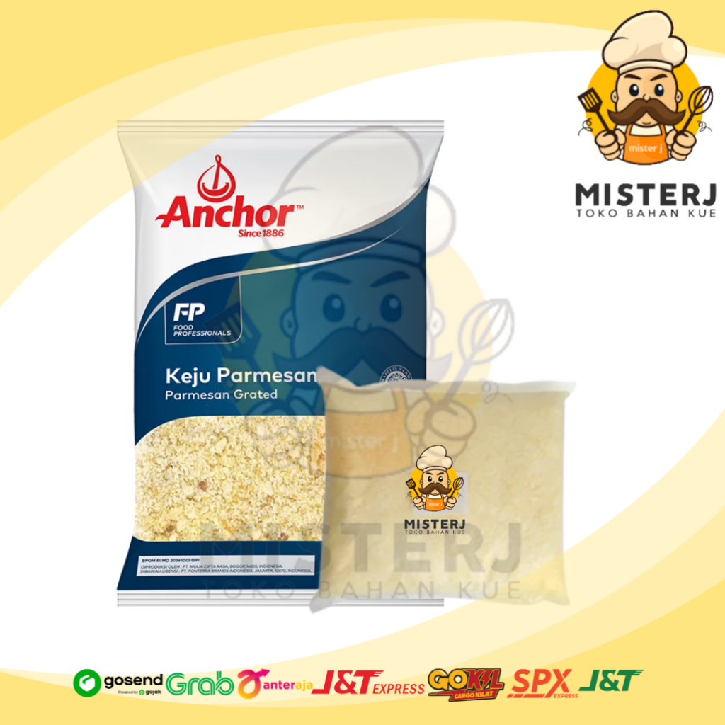 Jual Anchor Parmesan Grated | 200 Gram | Kemasan Repack Asli Anchor ...