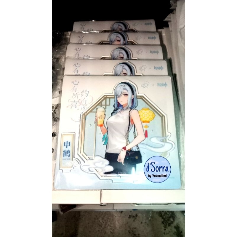 Jual [ Limited Stock ] Official Standee Akrilik Heytea x Genshin Impact ...