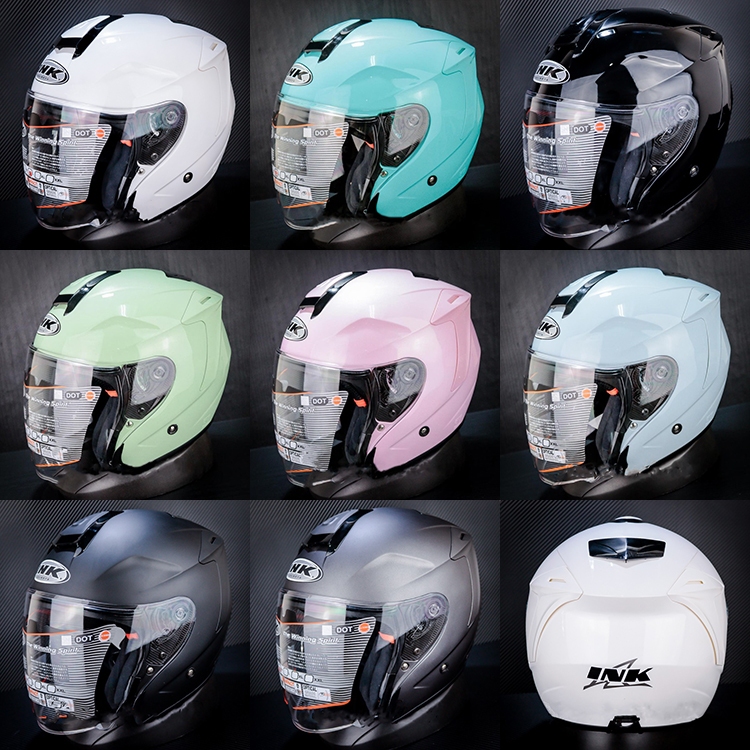 Jual HELM INK DYNAMIC SOLID DINAMIC ORIGINAL SINGEL VISOR | Shopee ...