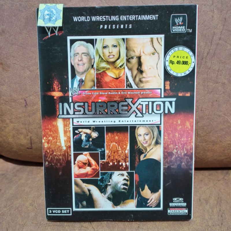 Jual DVD VCD original WWE WWF world wrestling insurrextion | Shopee ...