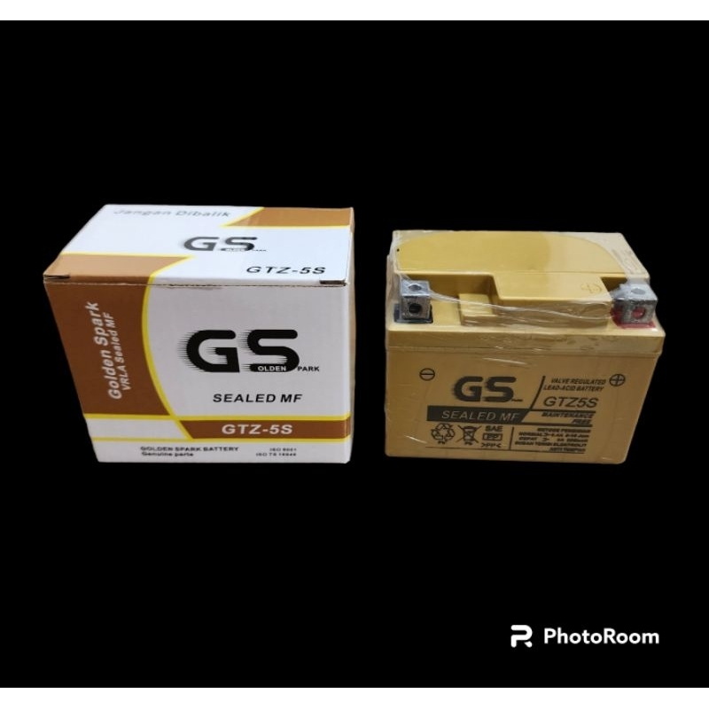 Jual Aki Motor Kering GS GTZ5S | Shopee Indonesia