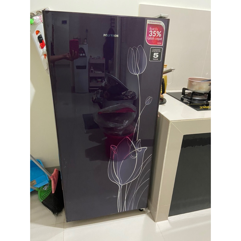 Jual - JUAL SECOND - Kulkas Polytron 1 pintu | Shopee Indonesia