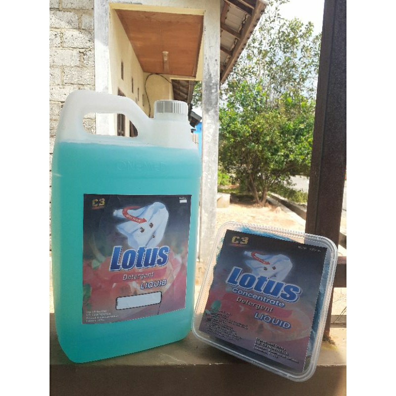 Jual Biang bibit deterjen cair LOTUS LIQUID DETERGENT (bibit deterjen ...