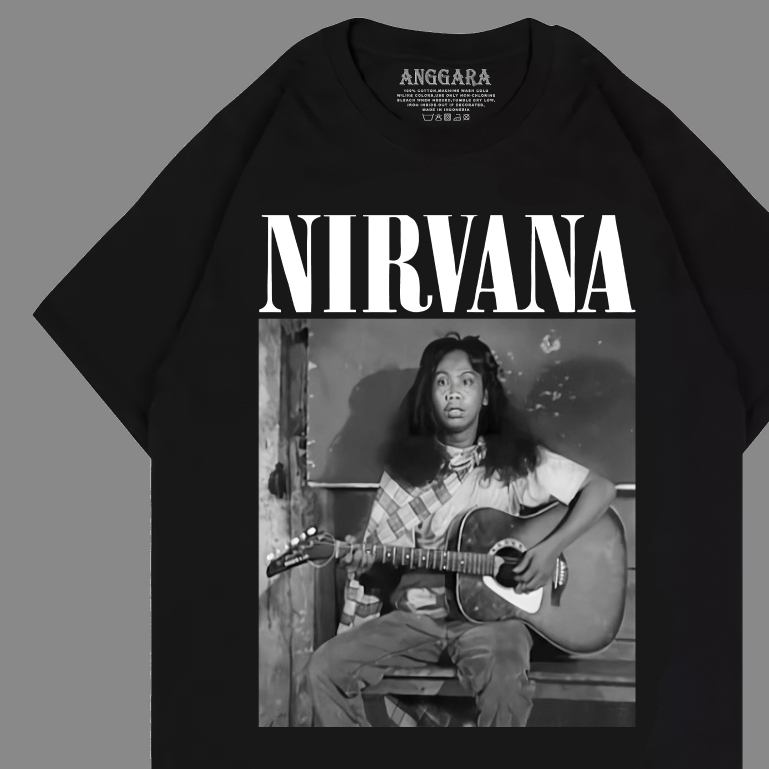 Jual kaos nirvana x mandra / kaos nirmandra / kaos band / kaos band ... Jual kaos nirvana x mandra / kaos nirmandra / kaos band / kaos band ...