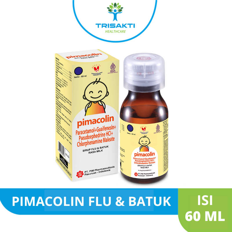 Jual Pimacolin Sirup Rasa Milk 60 ml | Shopee Indonesia