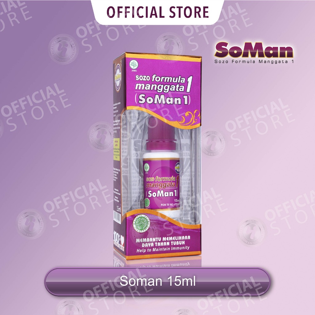 Jual SOMAN Sozo Manggata - Jamu Tetes 1x15ML | Shopee Indonesia