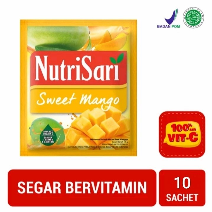 Jual Nutrisari minuman segar dan bervitamin 10pc | Shopee Indonesia