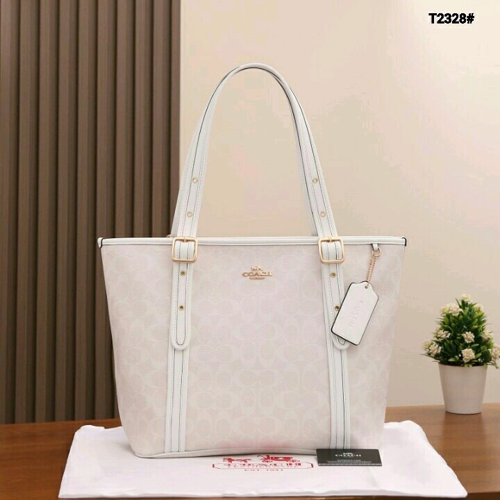 Jual Ashton Tote In Signature Canvas Bag T2328# | Shopee Indonesia