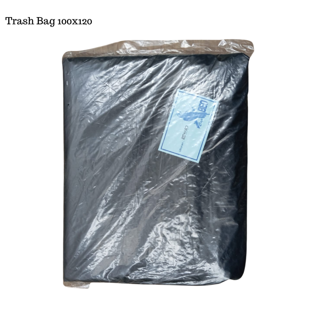 Jual Kantong Plastik Sampah 100x120 Trash Bag Hitam BEO isi 10pcs ...