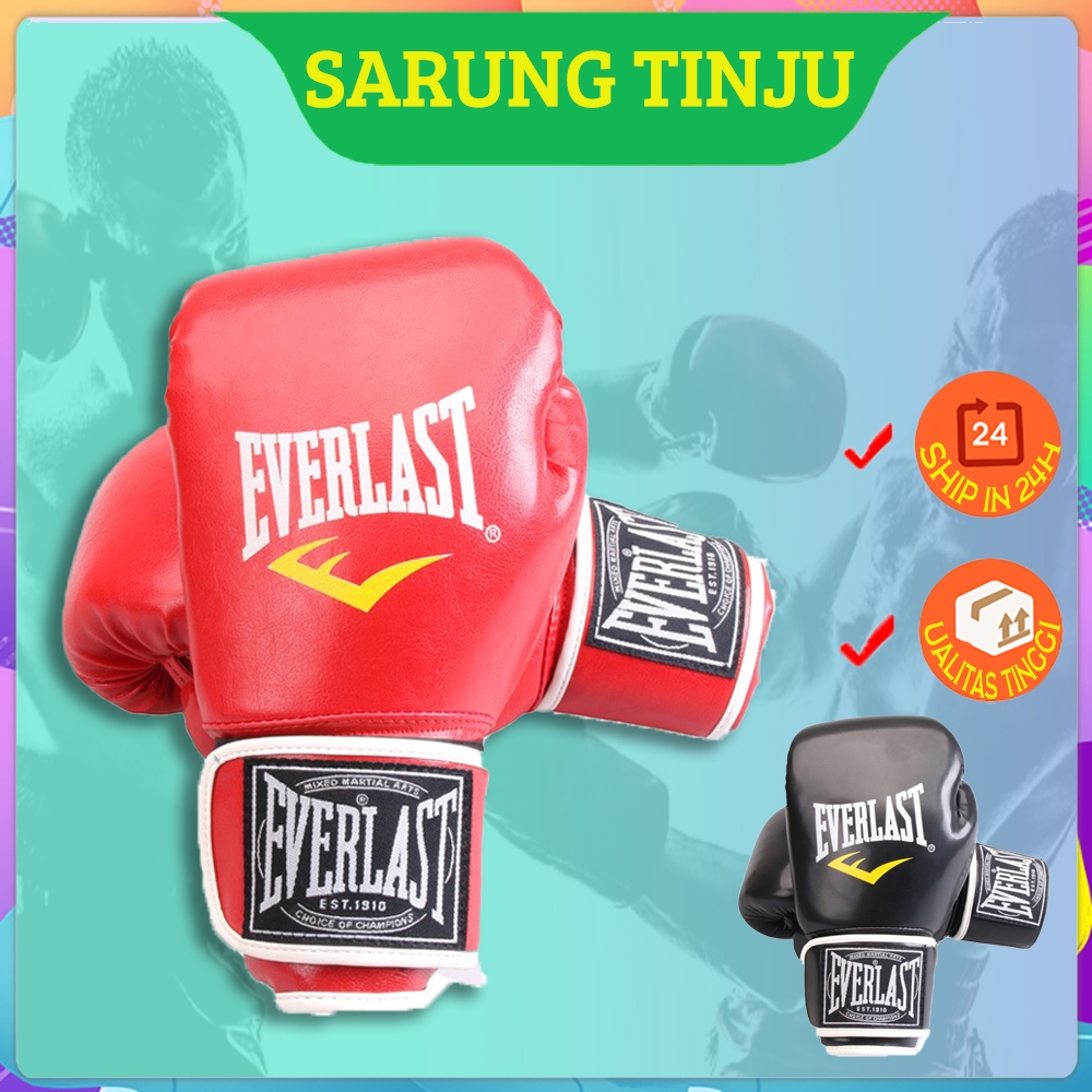 Jual Sarung Tinju Everlast / Boxing Glove / Sarung Tinju Muaythai ...