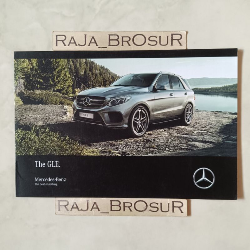 Jual Poster brosur katalog booklet Mercedes Benz The GLE Class Mercy ...