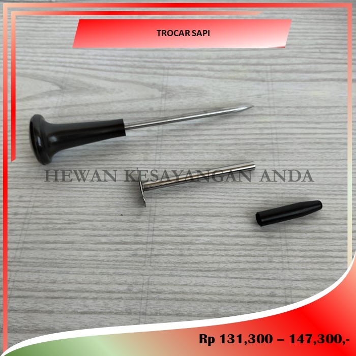Jual Trocar Sapi Trokar Alat Penghilang Perut Kembung Hewan Ternak Sapi ...