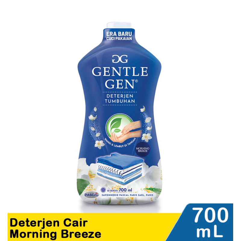 Jual Gentle Gen Deterjen Cair Konsentrat 700ml (BIRU) | Shopee Indonesia