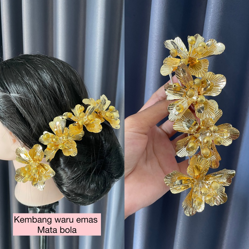 Jual semanggi kembang waru permata / mata bola ukuran besar semanggi ...