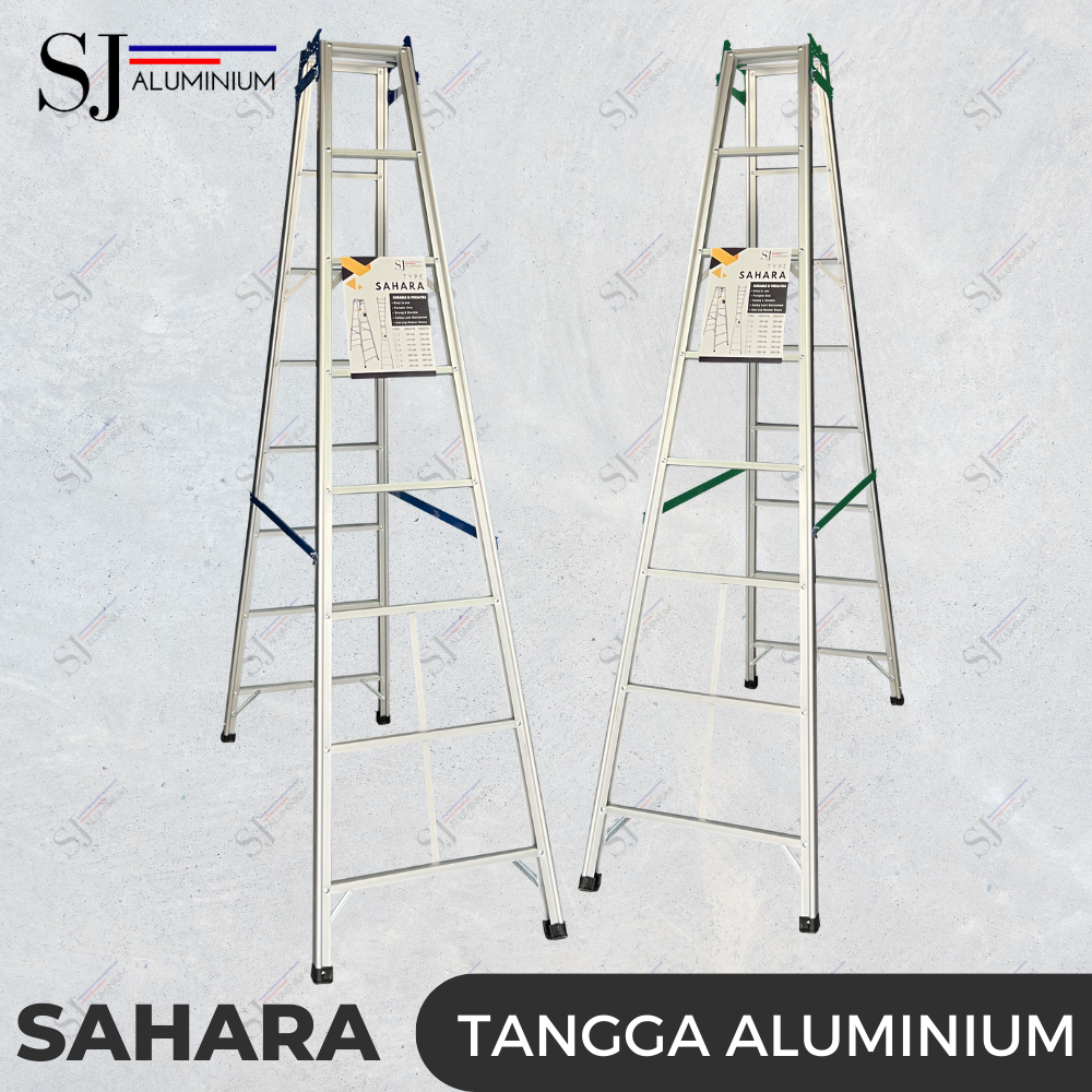 Jual SAHARA - Tangga Lipat Aluminium Ladder Multifungsi & Jumbo Tahan ...
