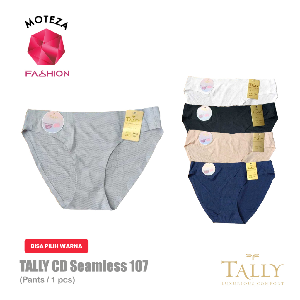 Jual Tally 107 CD Celana Dalam Wanita - Seamless Free Size Pori Anti ...