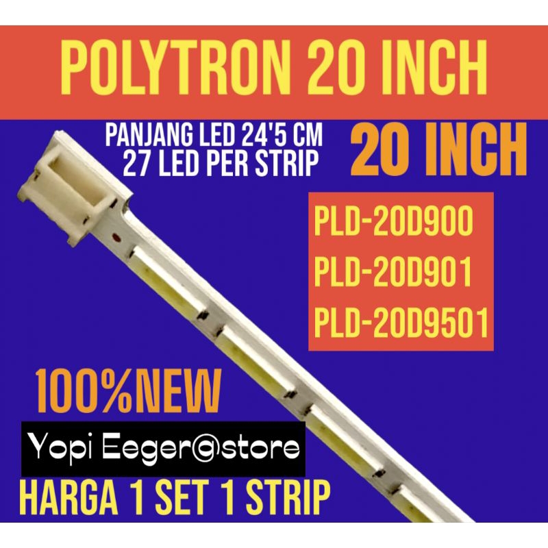 Jual BACKLIGHT TV LCD LED POLYTRON 20 INCH PLD20D900- PLD20D901- PLD ...