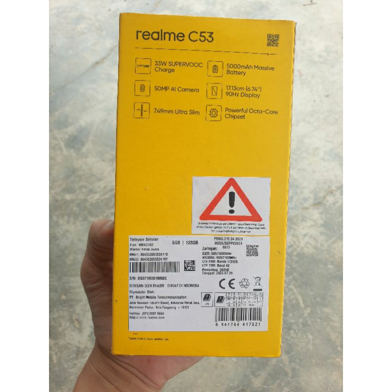 Jual REALME C53 FULLSET ORIGINAL MINUSAN | Shopee Indonesia