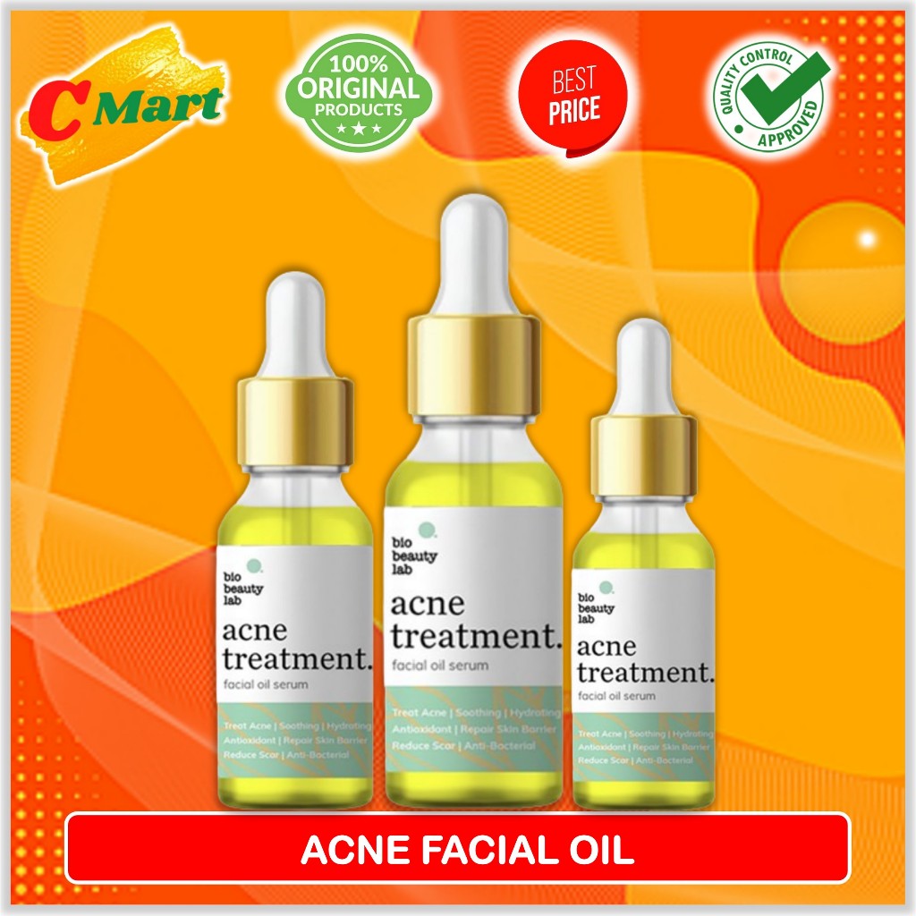 Jual Bio Beauty Lab Acne Treatment Facial Oil Serum 5ml & 10ml & 20ml ...