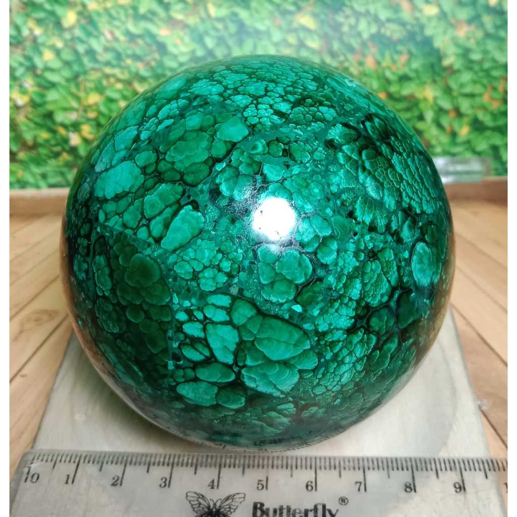 Jual Batu Natural Big Malachite Sphere / Bola Top Grade (3) | Shopee Indonesia