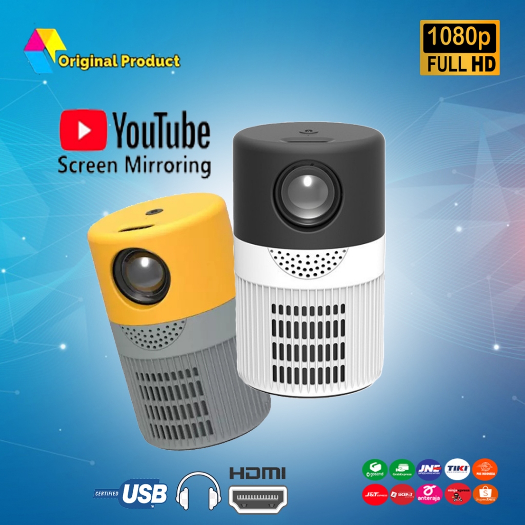 Jual Proyektor Mini 3000 Lumens Projector Infocus Proyektor murah ...
