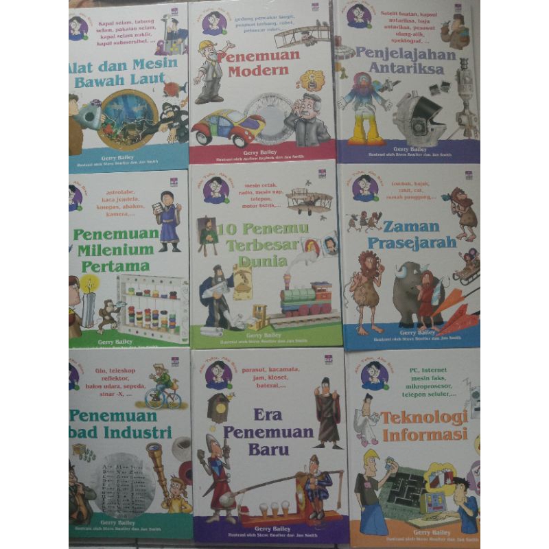 Jual Buku Anak Pengetahuan AKU TAHU AKU BISA oleh Garry Bailey PENEMUAN ...