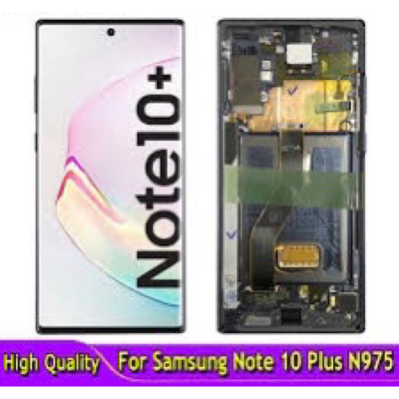 Jual Grosir LCD Samsung NOTE 10 PLus Fullset Touchscreen ORIGINAL 100% ...