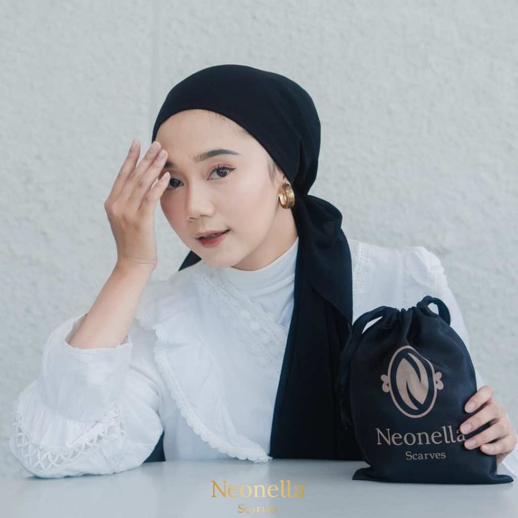 Jual Neonella Scarves - Pasmina Oval Inner | Shopee Indonesia