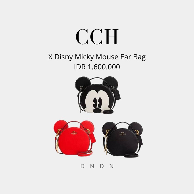 Jual X Disny Micky Mouse Ear Bag | Shopee Indonesia