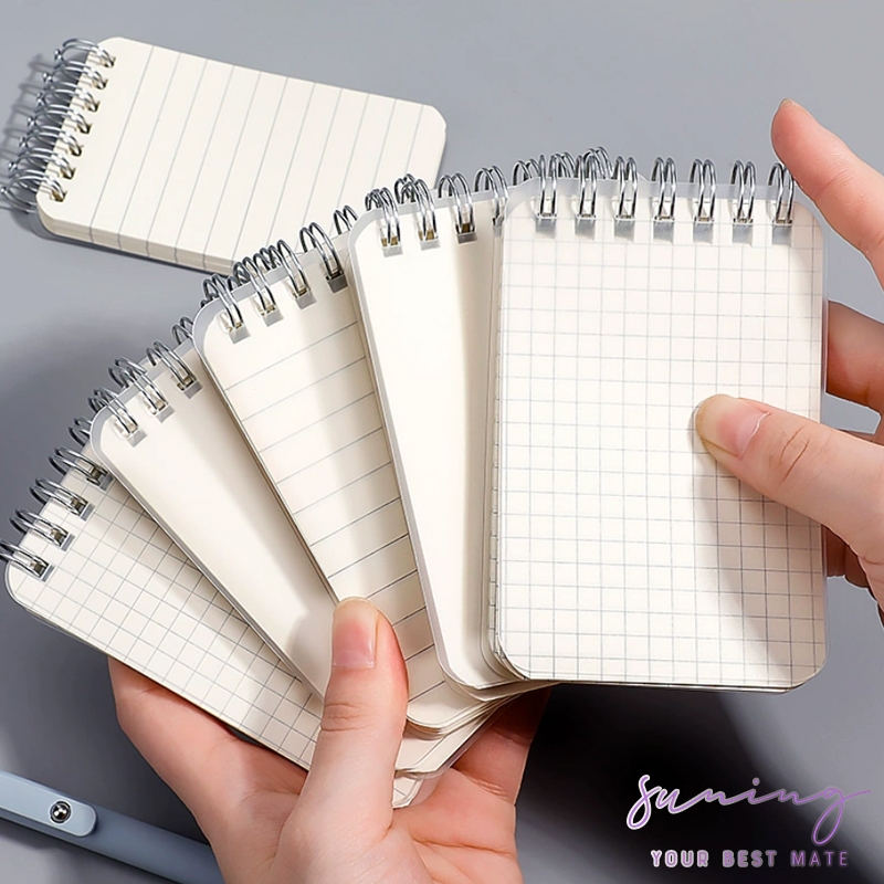 Jual BUKU MINI/NOTEBOOK RING MOTIF / BUKU CATATAN RING / BUKU TULIS ...