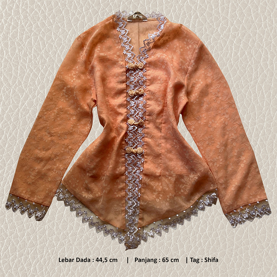 Jual Kebaya Brokat Jadul | Kebaya Outer Vintage Preloved | Kebaya Bekas ...