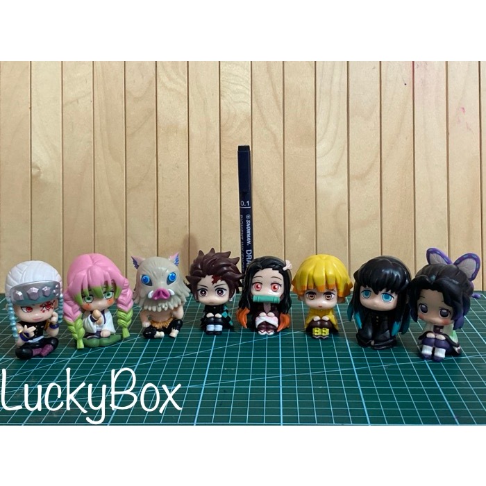 Jual Action figure Demon Slayer Kimetsu no Yaiba chibi set A | Shopee ...