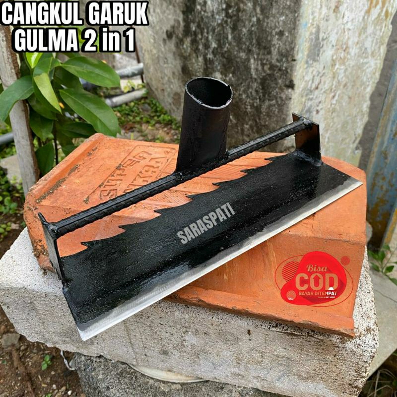 Jual Alat Garuk rumput liar gulma asli baja - Cangkul Garuk super tajam ...