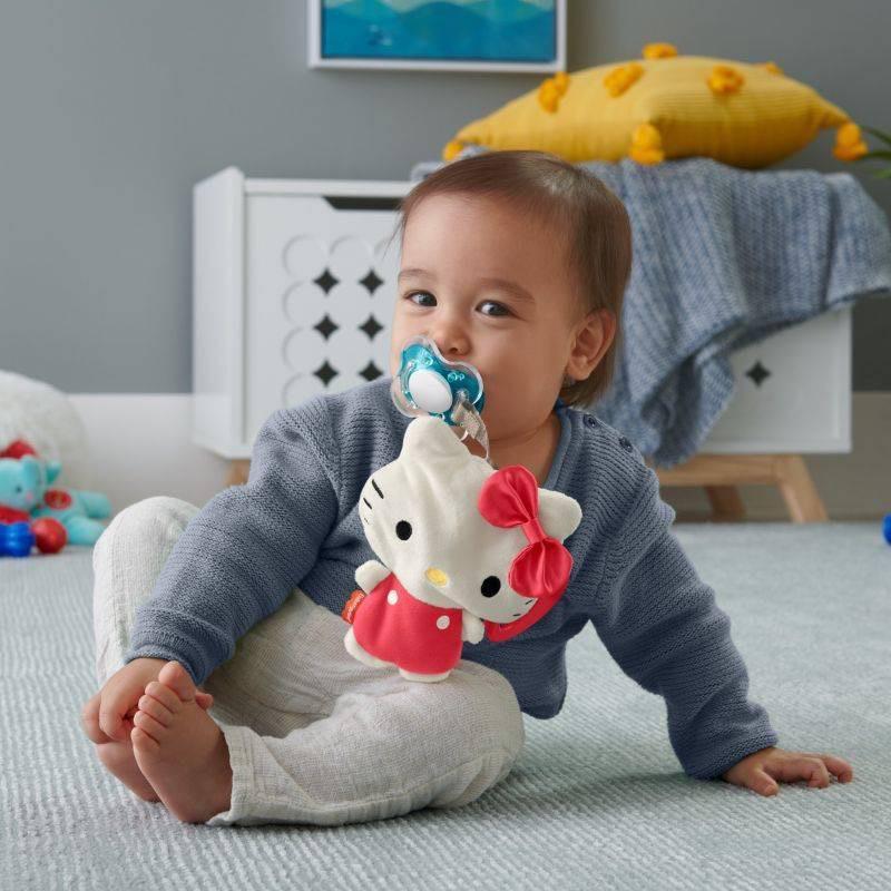 Jual Fisher Price Sanrio Baby Clipimals Kitty Universal Pacifier Holder ...