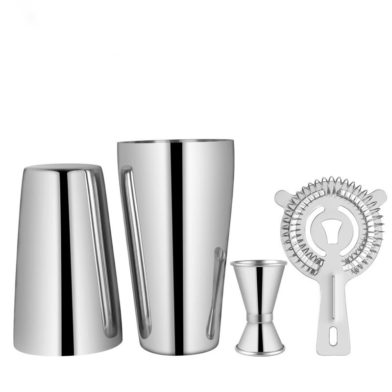 Jual Shaker Set Boston 550/750ml Milk Jigger Gelas Takar Ukur 15/30ml ...