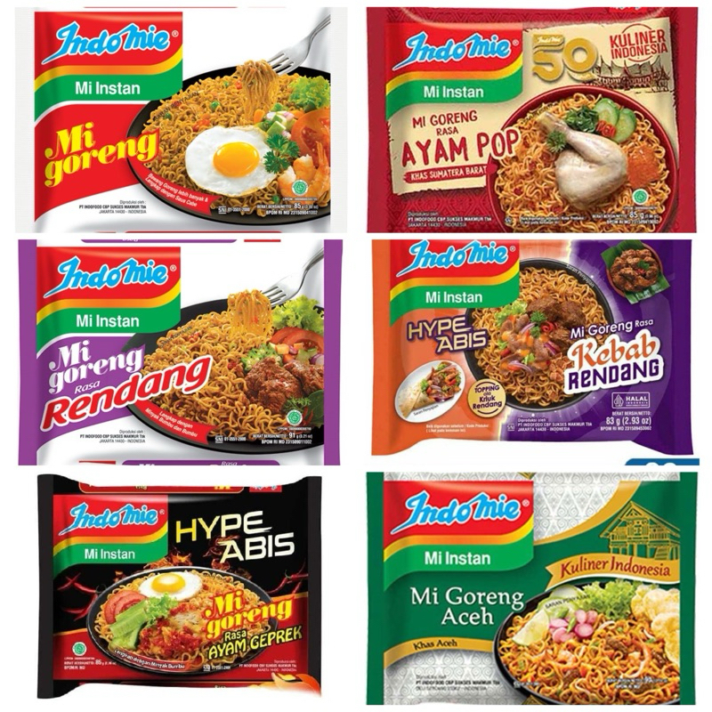 Jual Indomie Goreng Aneka Rasa | Shopee Indonesia