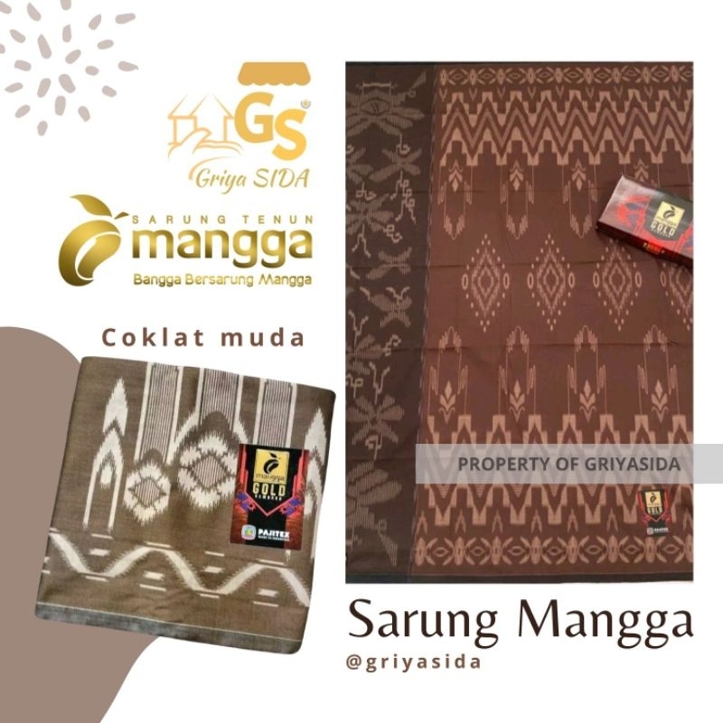 Jual Sarung mangga gold kembang premium sarung | Shopee Indonesia