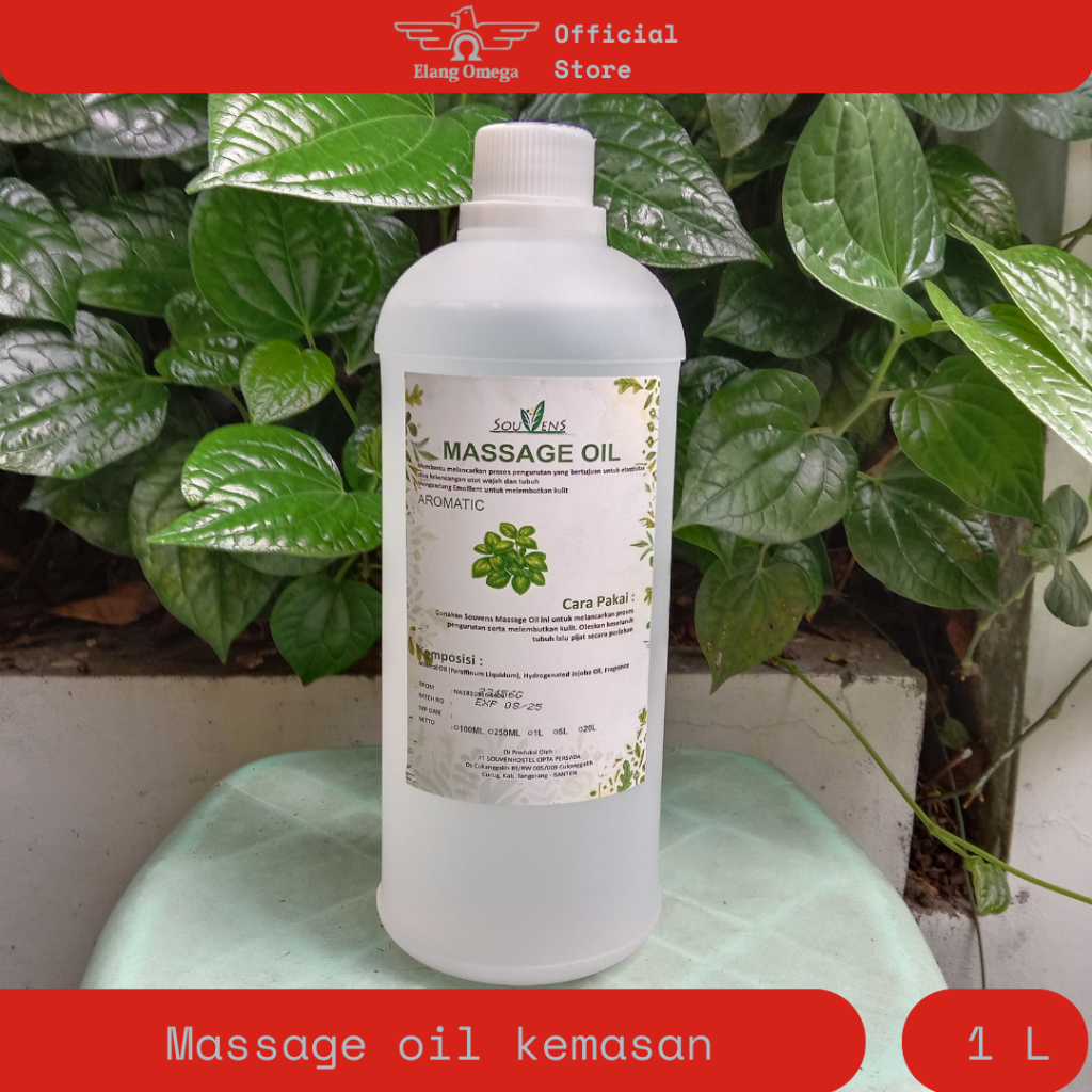 Jual massage oil 1 liter minyak pijat spa salon reflexiologi aroma terapi | Shopee Indonesia