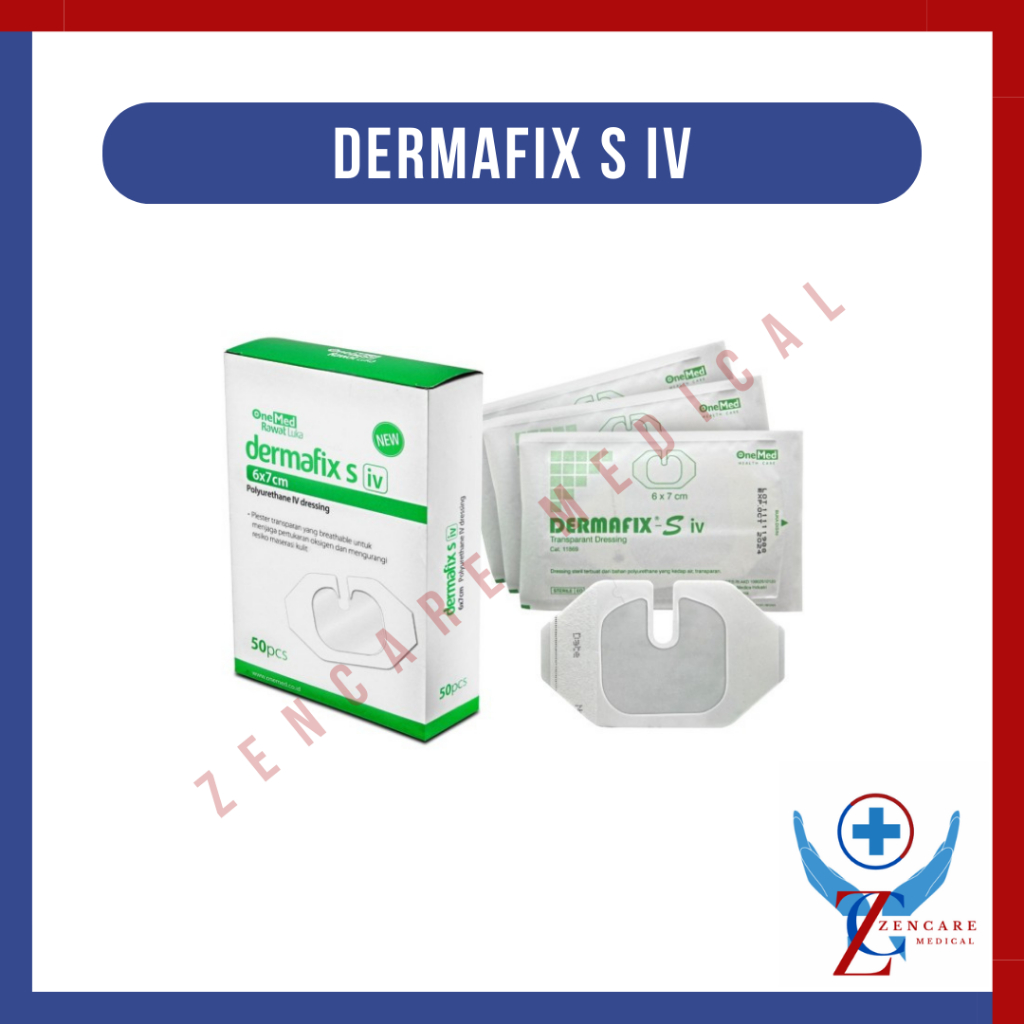 Jual Dermafix S IV 6 Cm X 7 Cm OneMed - Sebox | Shopee Indonesia