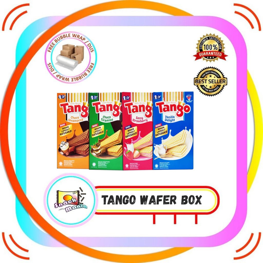 Jual Tango Long Wafer Box 20 x 7 gram Choco Tiramisu Vanilla Java Mocca ...