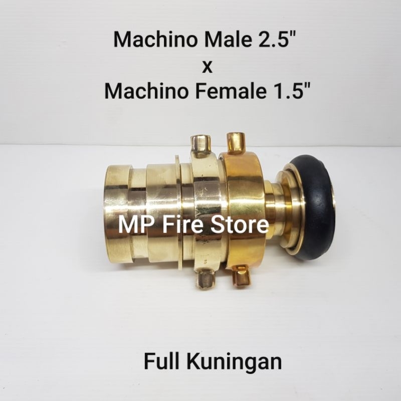 Jual ADAPTOR REDUCER MACHINO MALE 2.5 in x MACHINO FEMALE 1.5 in ...
