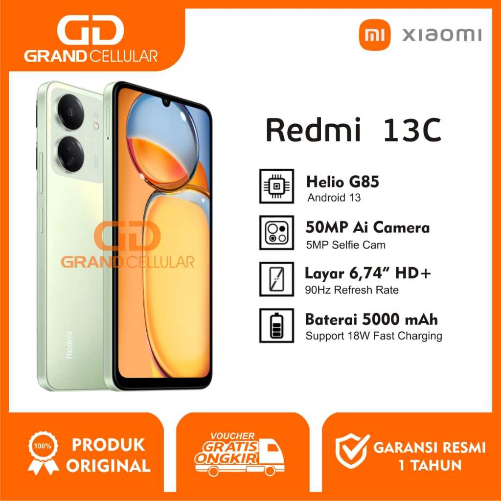 Jual REDMI 13C 8GB RAM 256GB ROM - 6GB RAM 128GB ROM Garansi Resmi ...